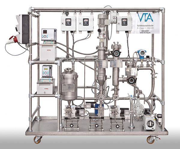 Pilot wiped film distiller - Making.com
