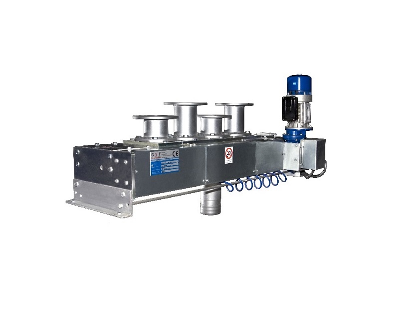 Multi-way diverter valve for pneumatic conveying - Making.com