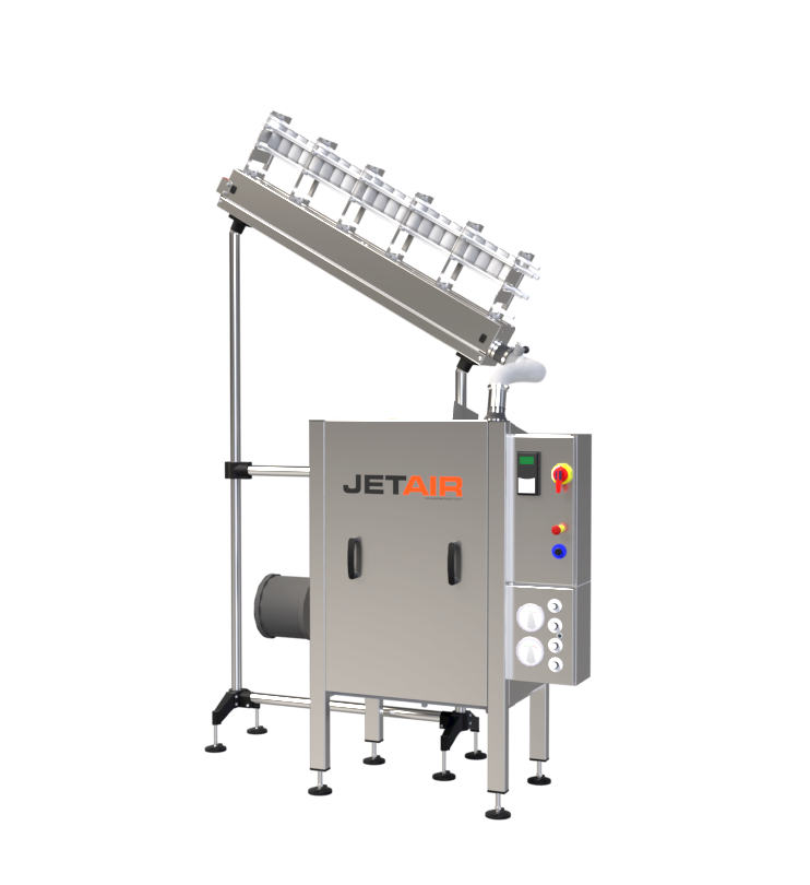 Air rinsing system for containers - Making.com