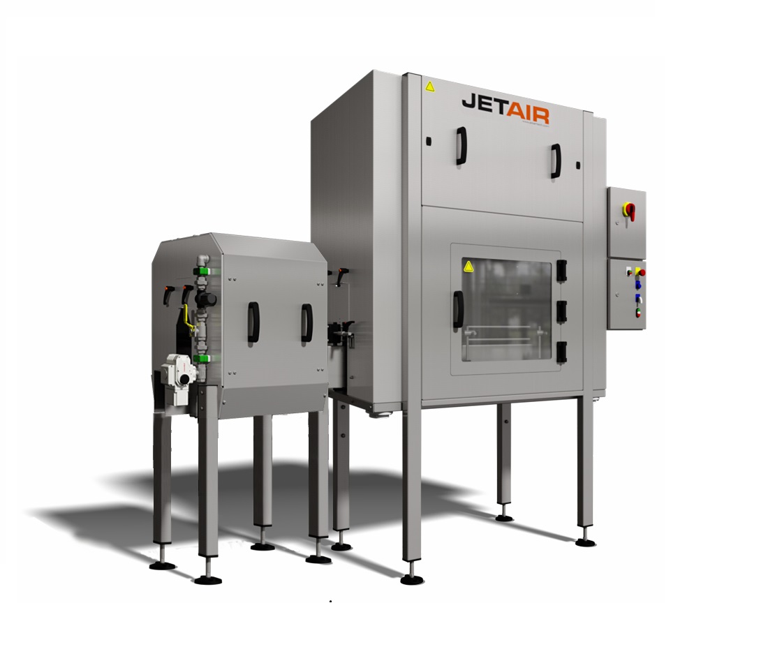 Rinsing and drying system for containers - Making.com