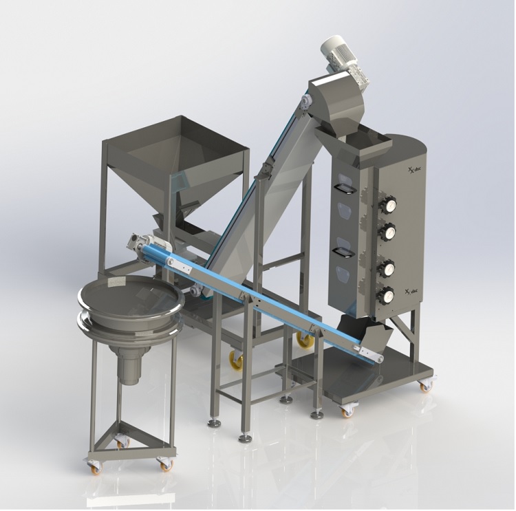 Small scale linear sieve for nuts - Making.com