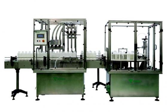 Linear automatic bottling machine for liquids - Making.com